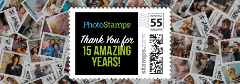 PhotoStamps | Thank you for 15 amazing years!